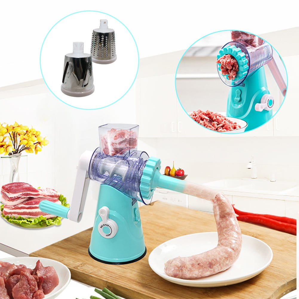 Manual Meat Grinder Multi-function Hand-cranked Vegetable Sausage Mixer ...