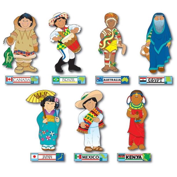 Carson Dellosa CD-1710BN International Kids Bulletin Board Set - Set of ...