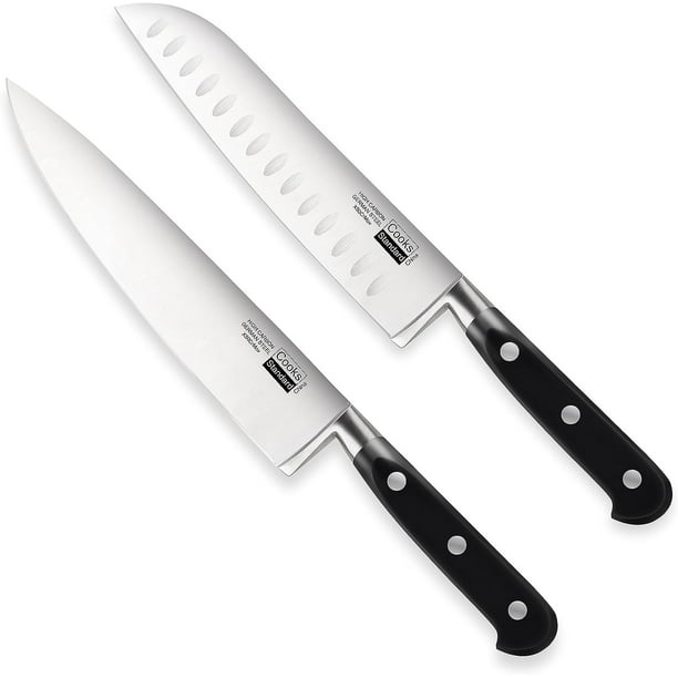 Cooks Standard High Carbon Stainless Steel Knife Set 2-Piece, 8" Chef’s ...