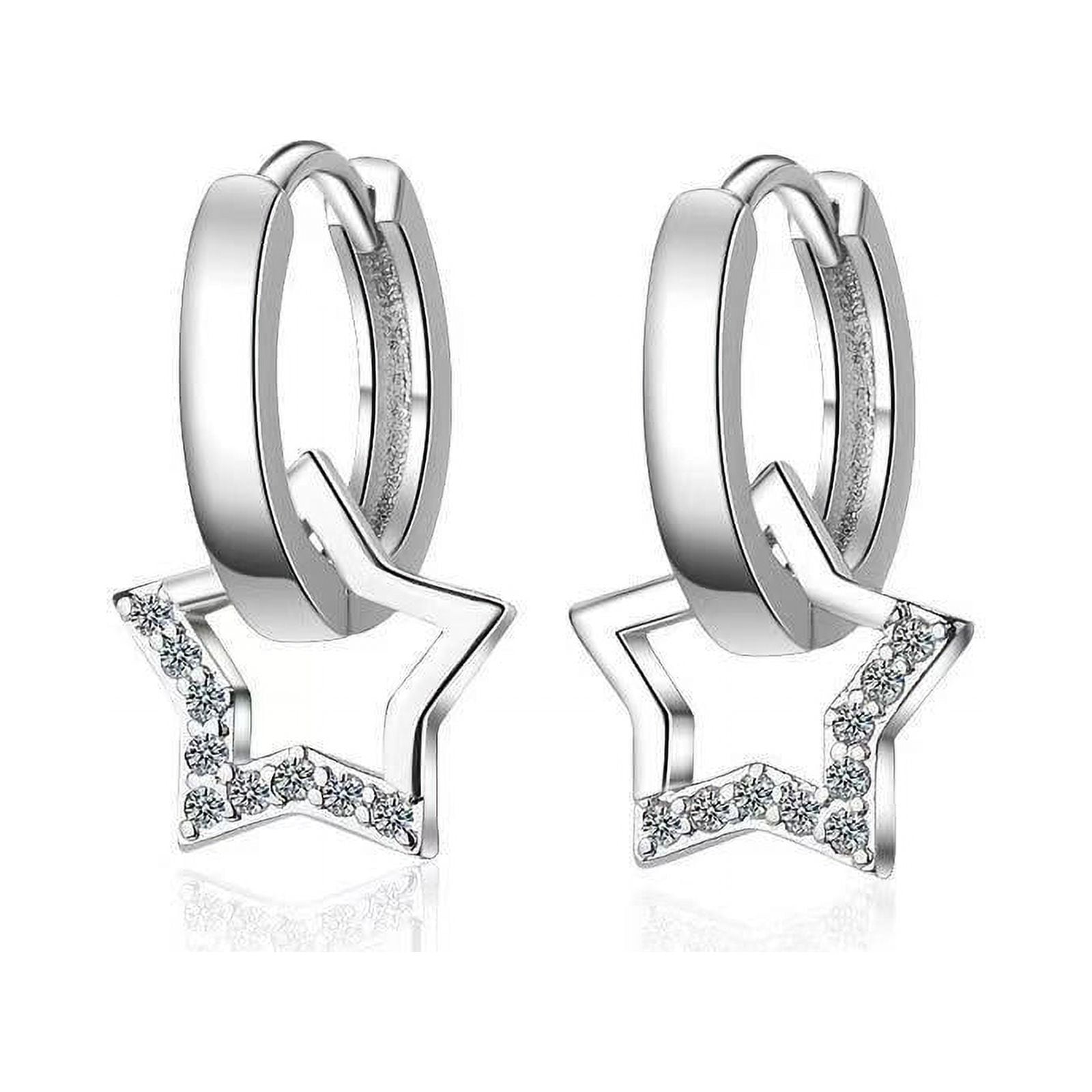 Click here for Junsice Boucles Doreilles Design De Niche En Forme... prices