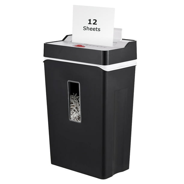 Swiitol Paper Shredder 22L Large Capacity Automatic Level 4 Security 12 ...