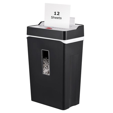 Swiitol Paper Shredder 22L Large Capacity Automatic Level 4 12 Pieces ...