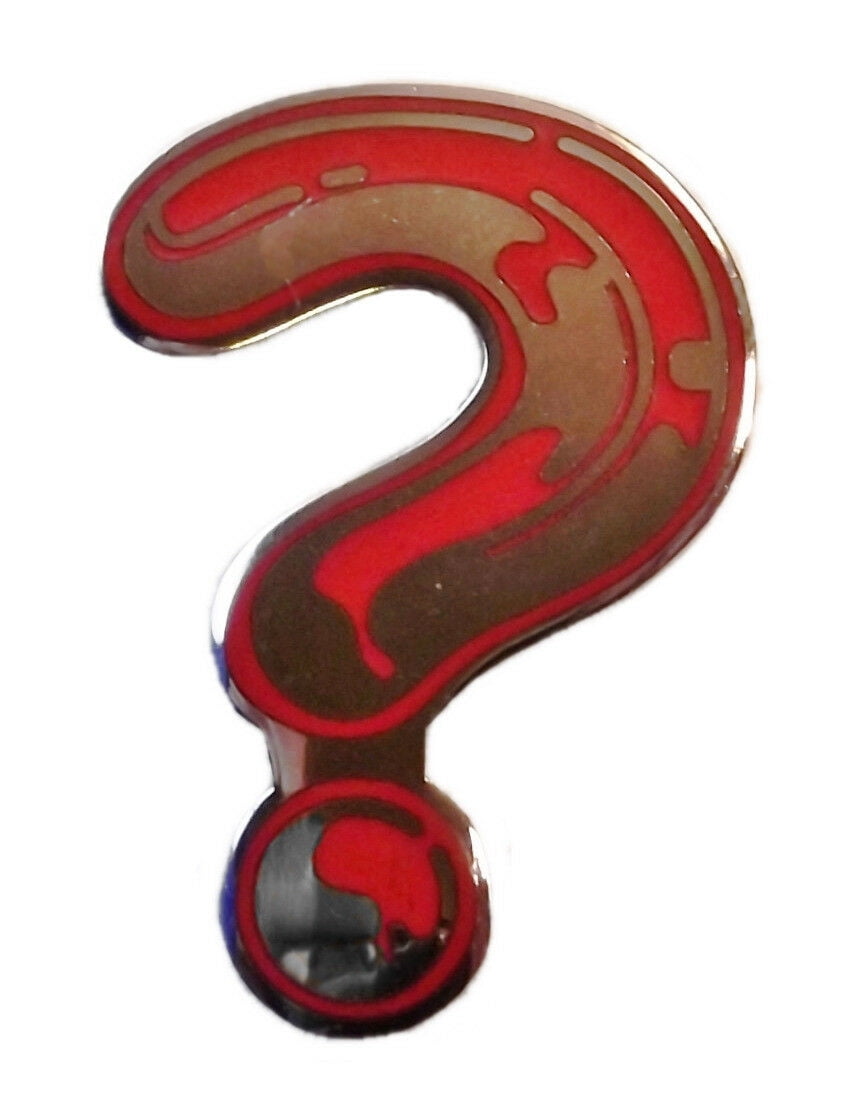 DOCTOR WHO (?) Question Mark Enamel Finish Logo PIN - Walmart.com