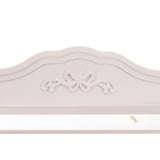 Dream On Me Jasmine Changing Table with Fixed Shelves, Blush Pink, 1 ...