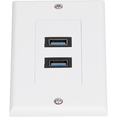 TOOAD Plaque Murale, Plaque Murale USB 3.0 Transmission de Données ...