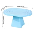 Elegant Plastic Dessert Stand Space Saving Design Cake Holder For Small ...