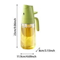 2026 New 2 in 1 Glass Oil Sprayer & Dispenser, Olive Oil Dispenser ...