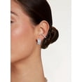 1 Pair Stainless Steel Two-layer C-Shaped Stud Earrings for Women ...