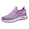 Wide Toe Box Shoes Women Non-Slip Ultra Light Running Sneakers Extra ...