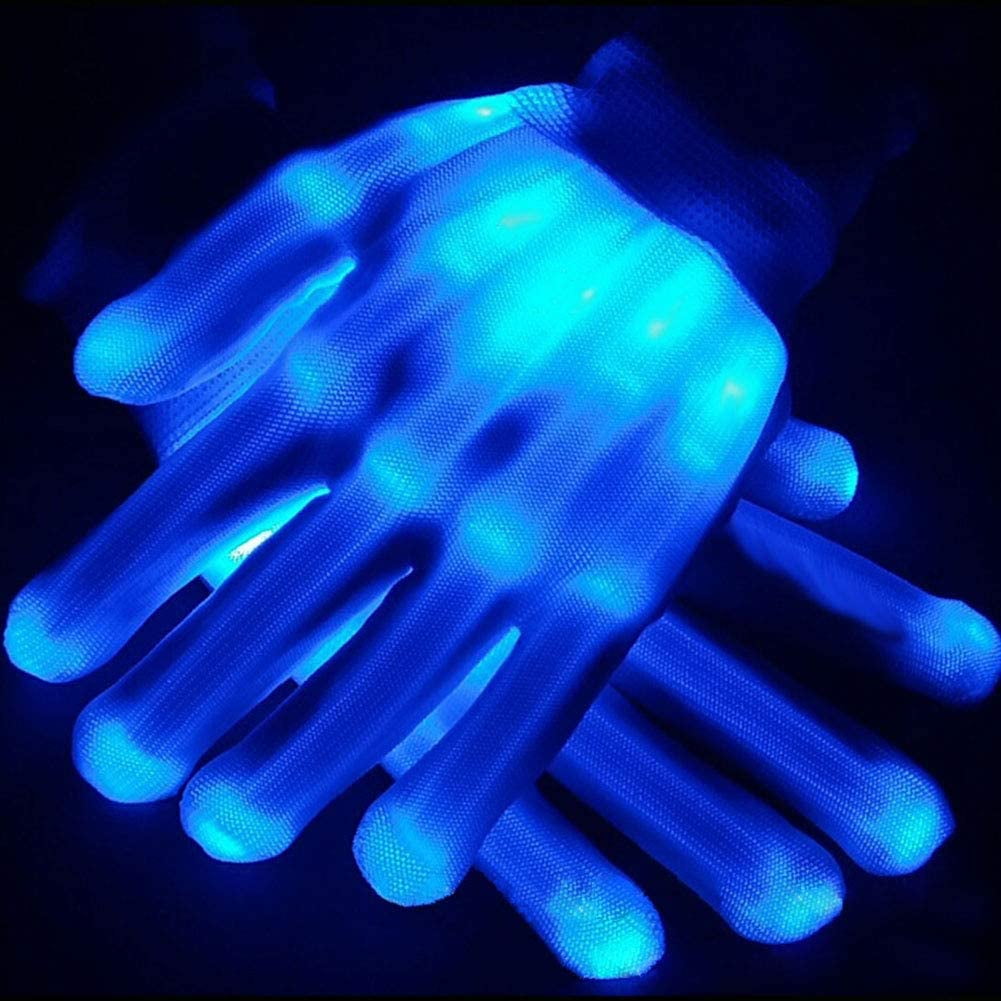 Gloves Led Colorful Lighting LED Gloves LED Luminous Fingers For ...