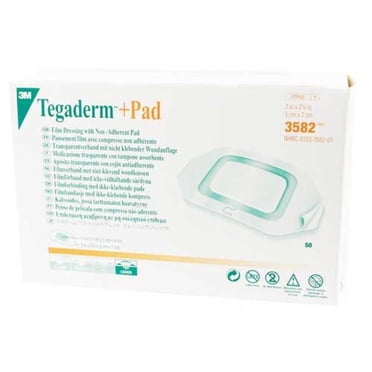 3M Tegaderm Transparent Film Dressing 2 3/8" x 2 3/4 | 1 Each - Walmart.com