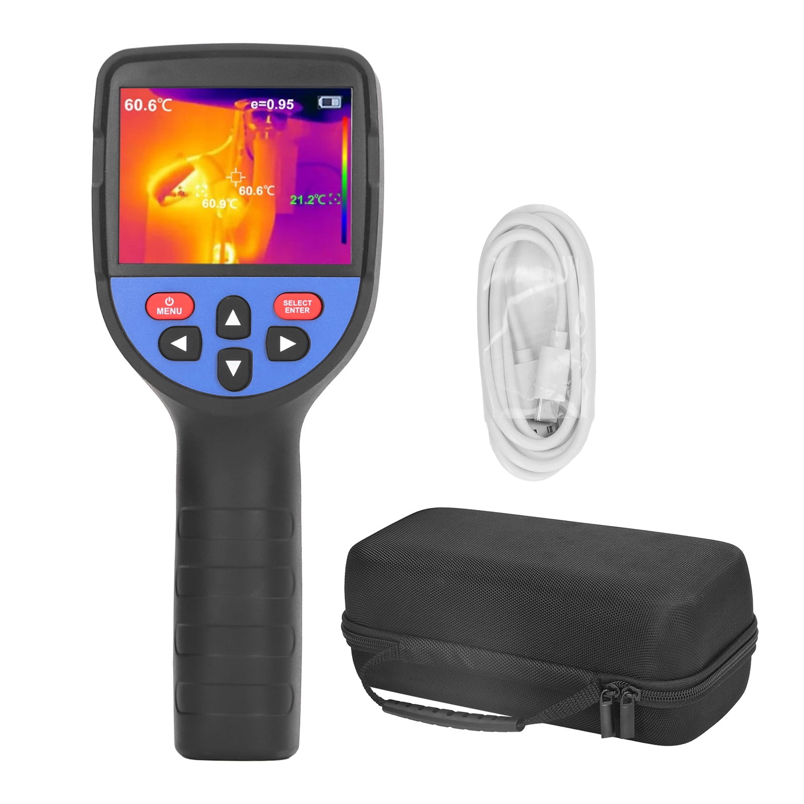 Thermal Imaging Camera 160x120 Infrared High Resolution 0.3MP Visible ...