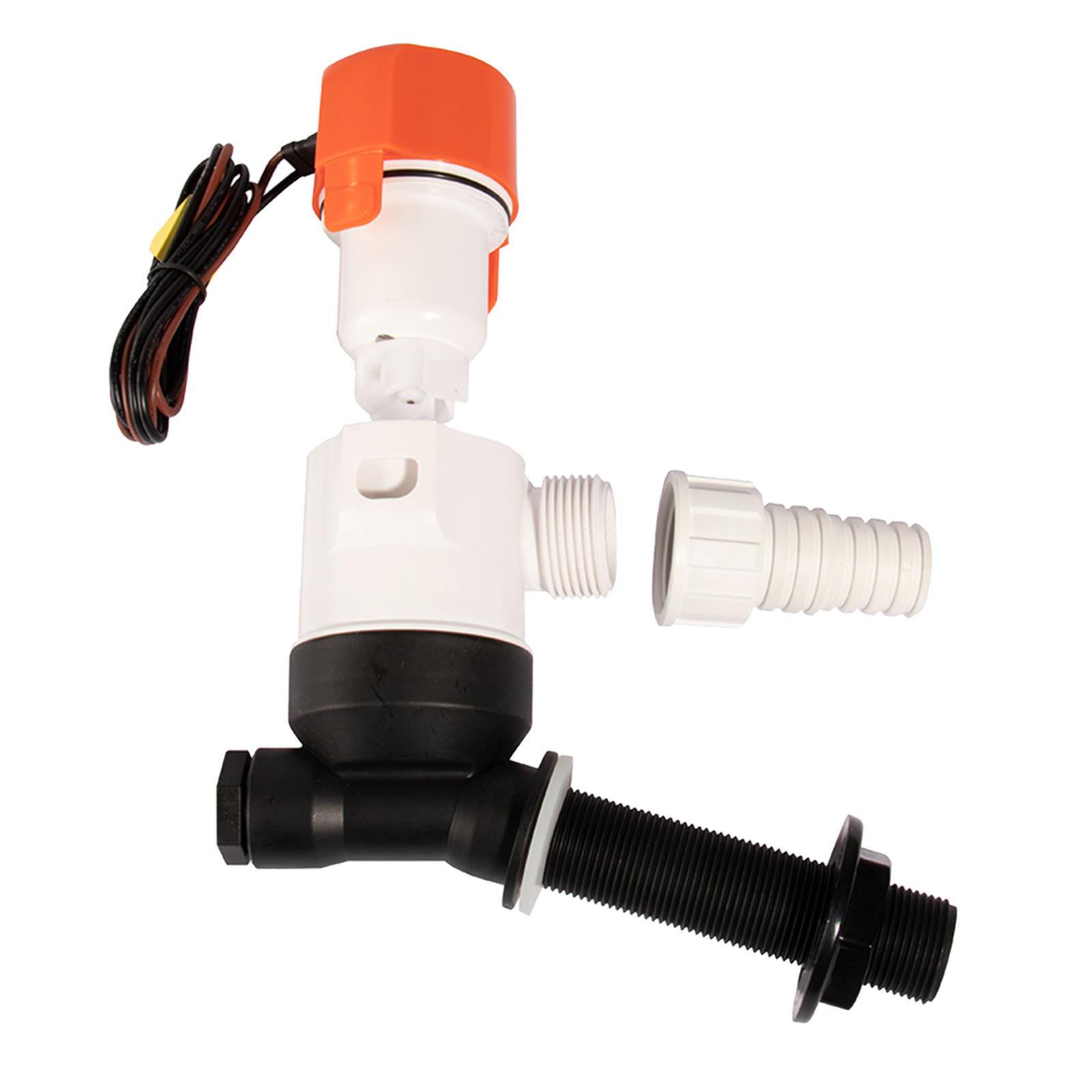 1100 GPH Boat Marine Pump 12V Boat Bilge Pump, Motor de duración ...