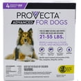 Provecta Advanced Flea Tick Large Dogs 21–55 lbs 4-Month Topical ...