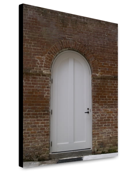 Canvas Print: Judges Chamber Exterior Door, U.S. Courthouse, Natchez ...
