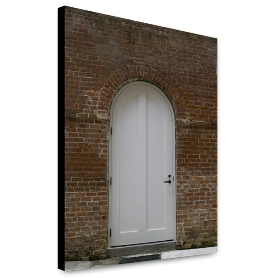 Canvas Print: Judges Chamber Exterior Door, U.S. Courthouse, Natchez ...