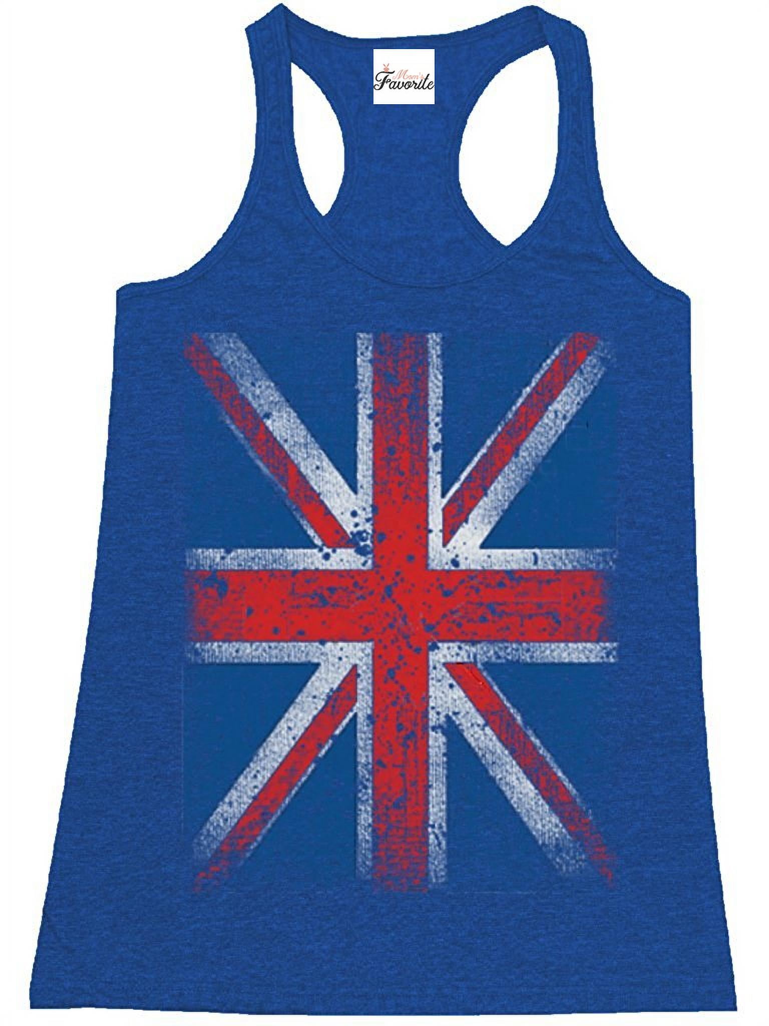 Women's Racerback Tank Top - Union Jack British Flag - Walmart.com