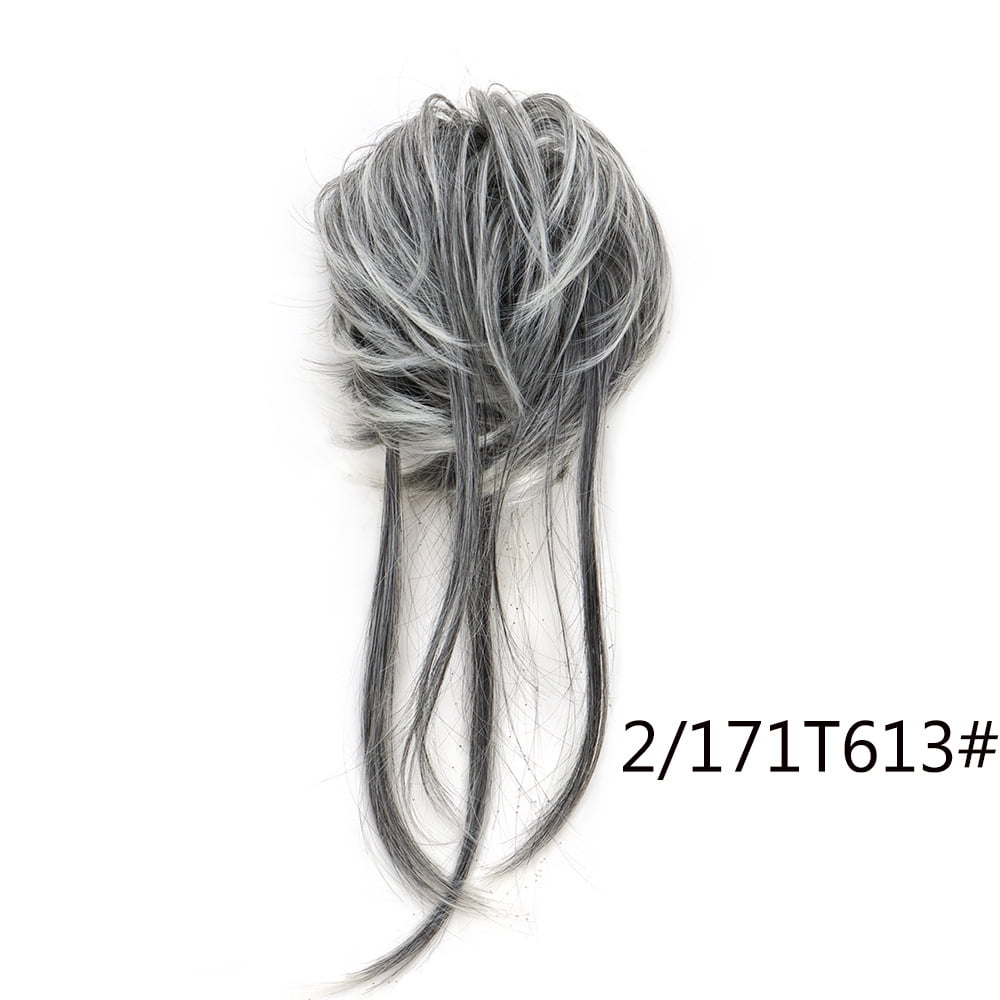 Click here for Nvzi Curly Bun Hair Piece  Fake Bun Hair，silver An... prices