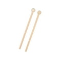 2x Percussion Mallets Drumsticks Portable 21x2cm Musical Parts ...