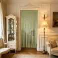 Beautiful Soft Semi Sheer Beaded Curtain 39x79 Inches Door Curtain Room ...
