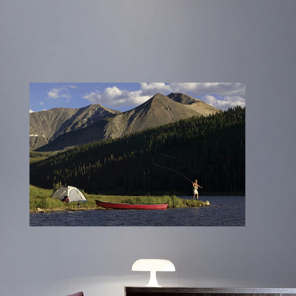 Wallhogs Fishing Wall Mural - Walmart.com