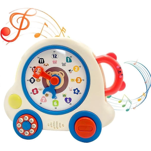 Reloj de aprendizaje para niños pequeños, reloj educativo para niños ...
