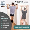 Pull-up bar for door frames hanging without screws and no slipping ...