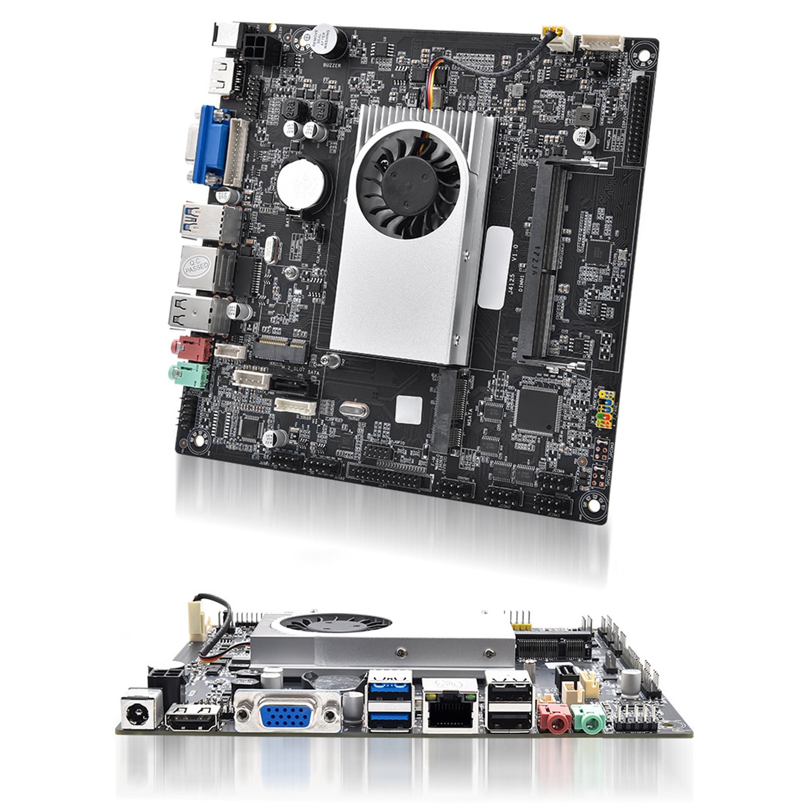 Placa Base para PC, Placa Base para computadora ITX J4125 Placa Base ...