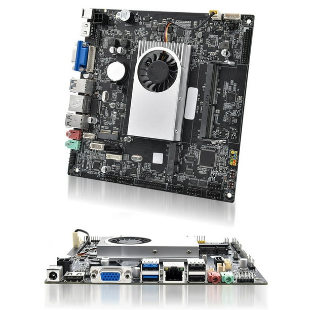 Placa Base para PC, Placa Base para computadora ITX J4125 Placa Base ...