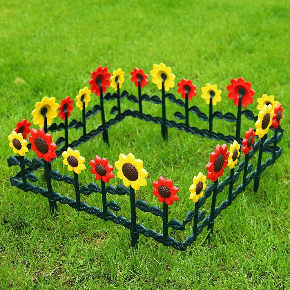 Click here for Sungmor Plastic Edgings Garden Picket Fence - Gras... prices