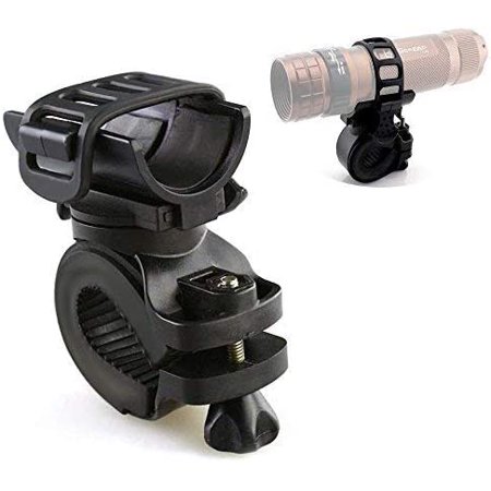 Universal Bike Flashlight Holder Adjustable Light Mount Led Handlebar ...