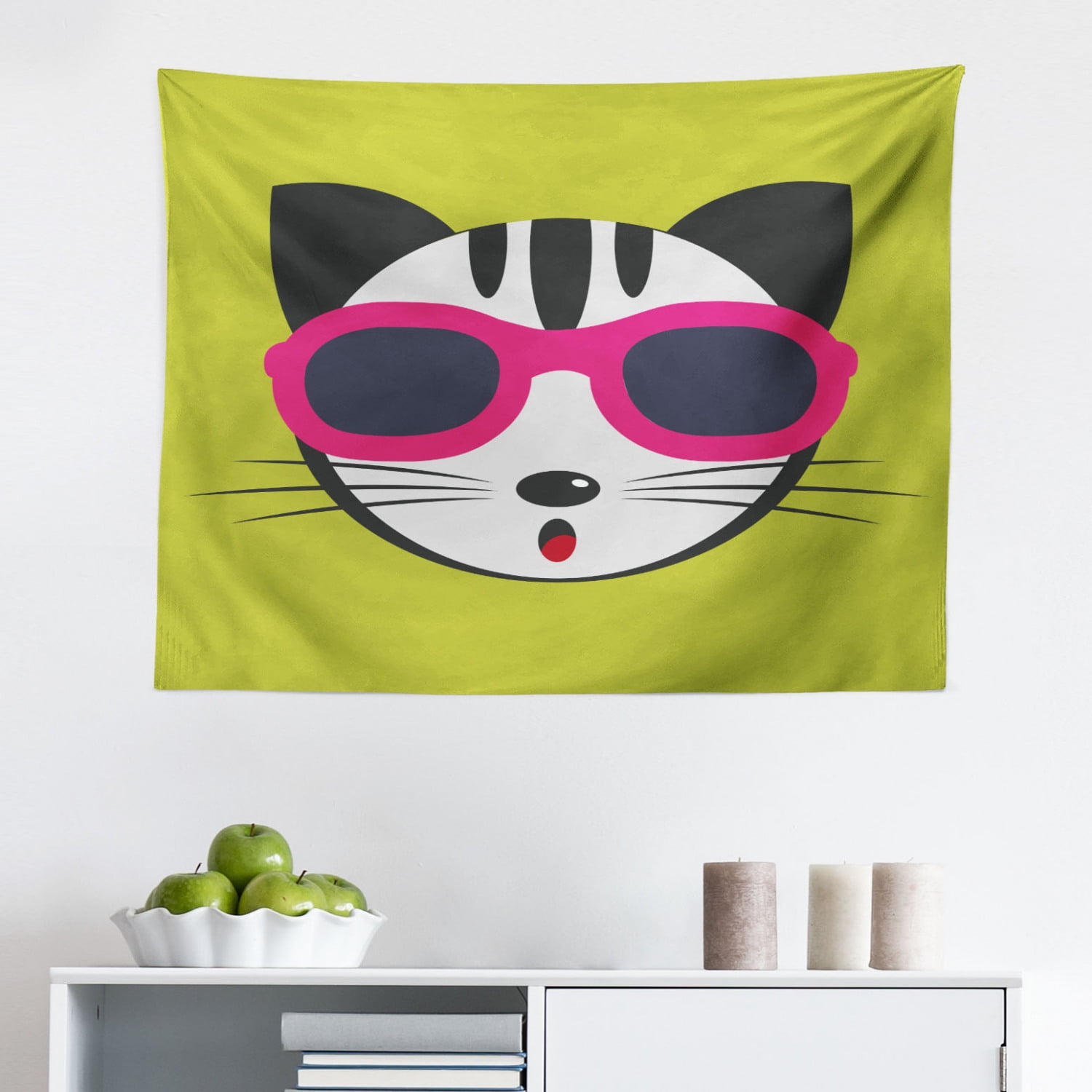 Bohemian Tapestry, Paisley Pattern Traditional Boho Culture Leaf Print ...