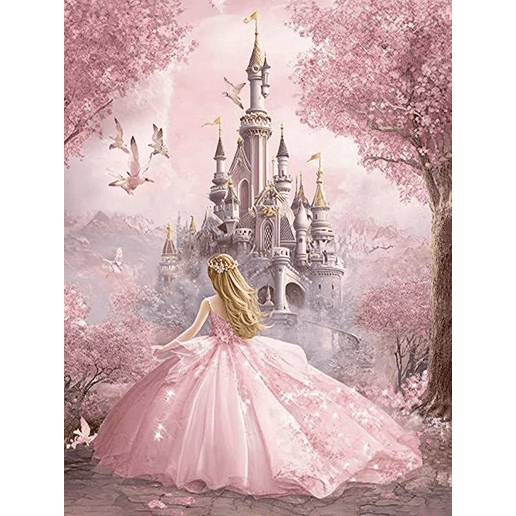 Click here for Qisvanset Pink Giraffe Canvas Print/Wall Art， Suit... prices