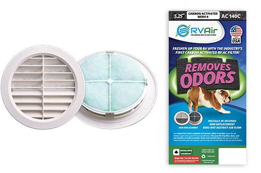 RV Air AC-140C - Activated Carbon Air Conditioner Filter Replacement ...