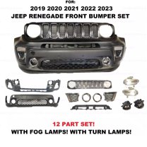 Warrior Products Winch Front Bumper With D-Ring Mounts and Brush Guard ...