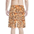 Binienty Men's Board Shorts Swim Trunks With Camo Giraffe Pattern ...