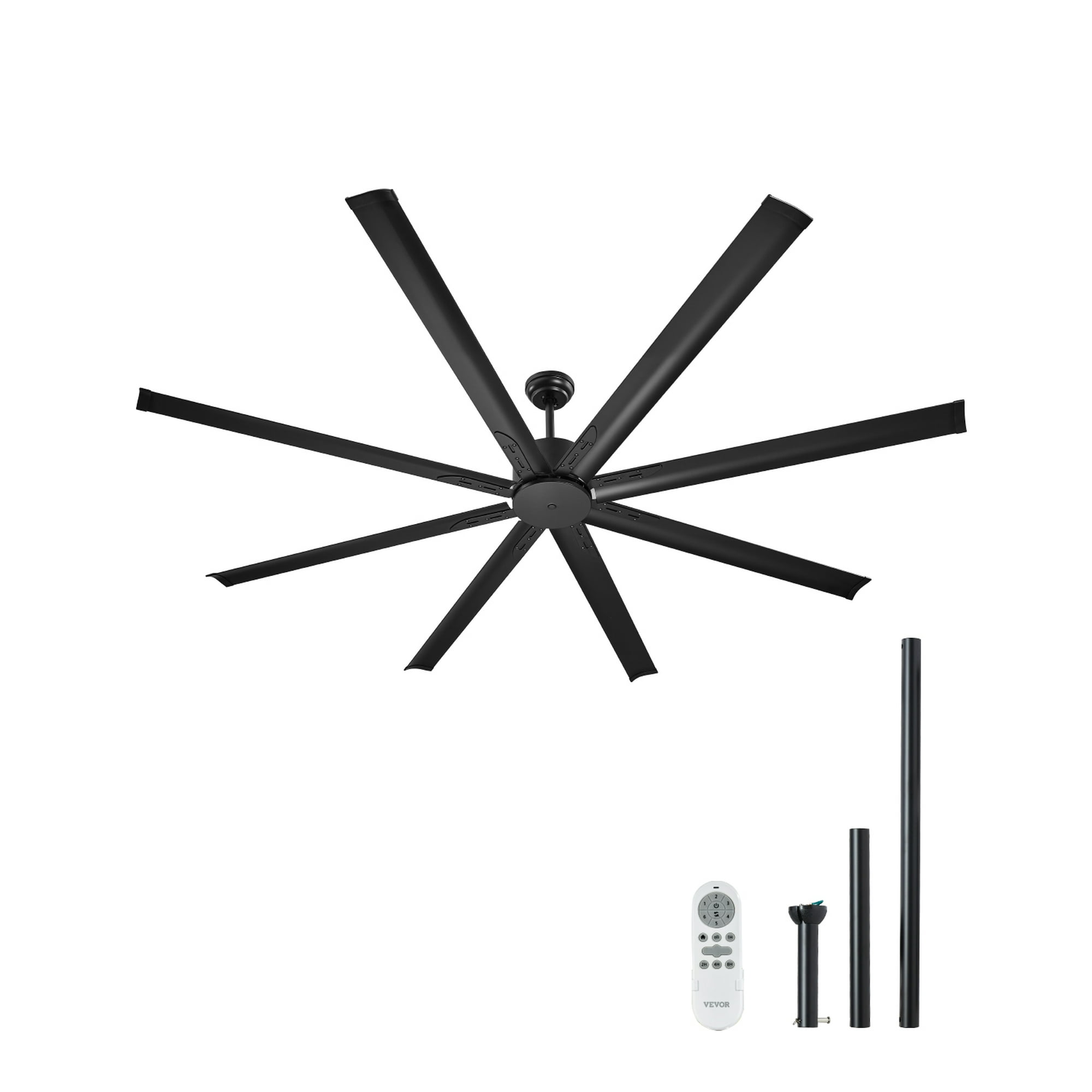 Click here for Vevor 84 Aluminum Ceiling Fan No Light Remote Cont... prices