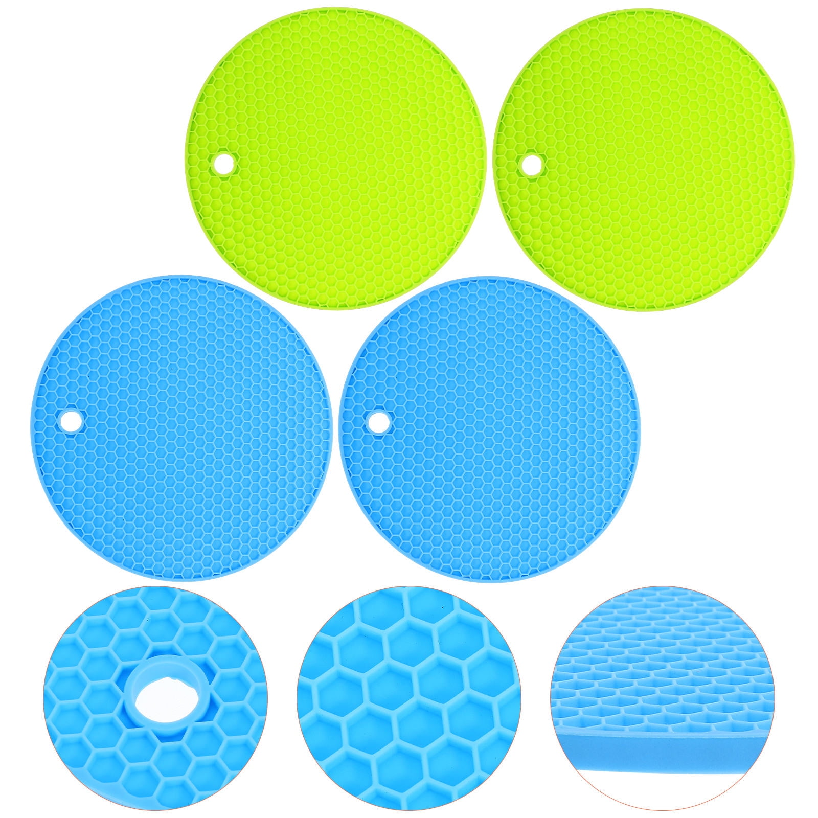 Click here for Fondotin 4pcs Silicone Jar Gripper Pads For Jar Op... prices