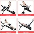 Bigzzia Ab Machine, Home Gym Workout Equipment, Foldable with LCD ...