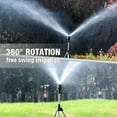 2023 New Rotating Tripod Sprinkler 360 Degree Automatic Irrigation ...