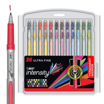 BIC Intensity Permanent Marker & Ultra Fine Tip Fineliners, Assorted ...