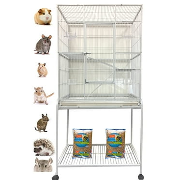 oshhni Small Animal Carrier Cage Hamster Cage for Dwarf Hamster Guinea ...