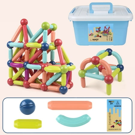 Magnetic Sticks Toy Magnetic Sticks Set Magnetic Building Sticks Toy ...