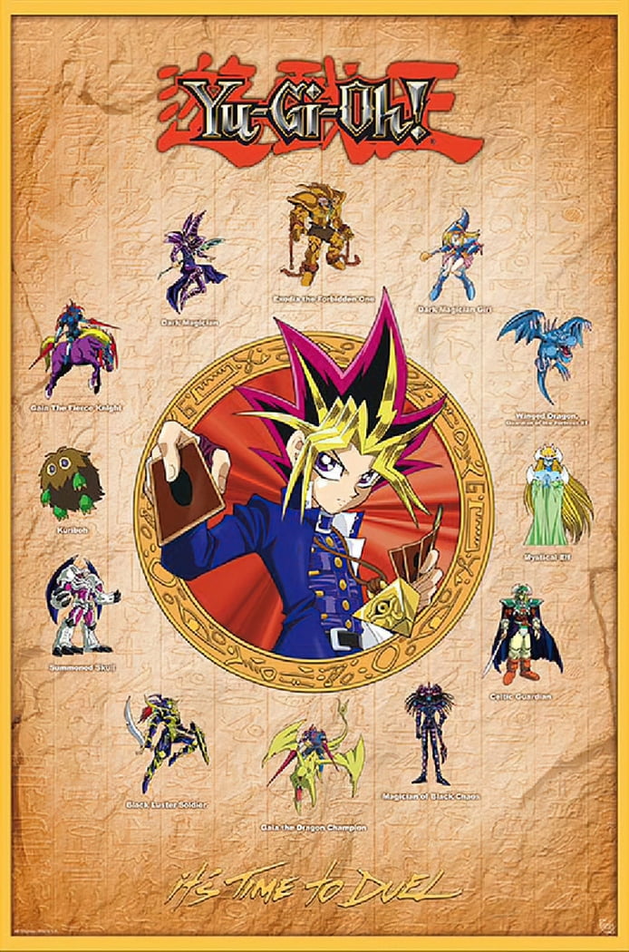 Yu-Gi-Oh! - Manga / Anime TV Show Poster (Yami Yugi / Characters) (Size ...