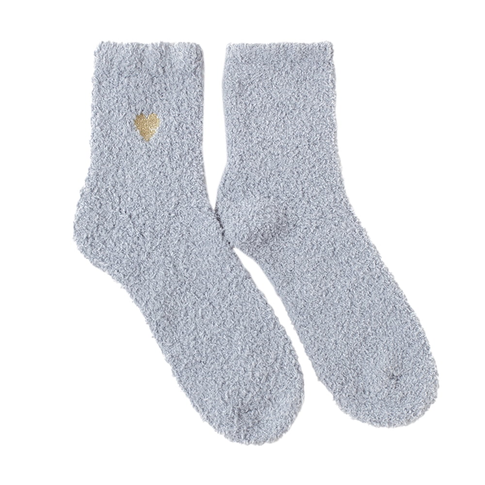 Womens Soft Fuzzy Socks Thick Winter Fluffy Socks Cozy Warm Socks Comfy ...