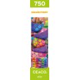 Ceaco 750-Piece Colorstory - Teacups Interlocking Jigsaw Puzzle ...