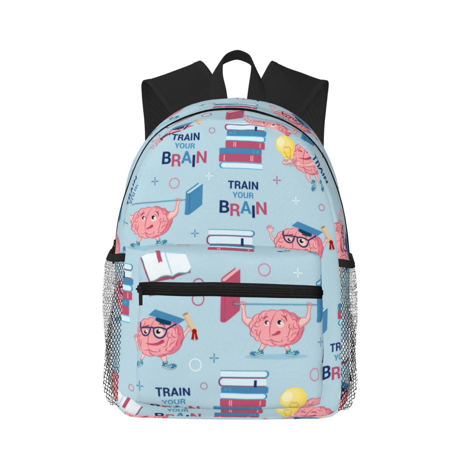Easygdp Brain Training Mochila Casual para Portátil, Mochila para Escuela, Viajes, Negocios ...