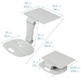 ECR4Kids The Surf Folding Portable Activity Lap Desk, Adjustable ...