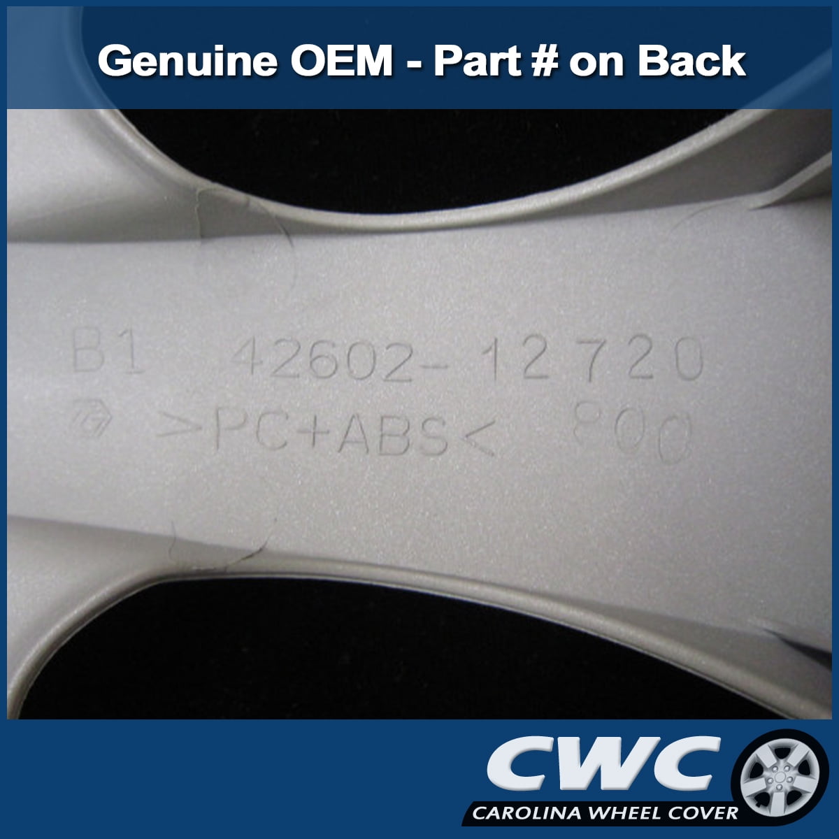 Buy OEM Genuine Toyota Wheel Cover - Professionally Refinished Like New ...