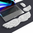 Wing Shape Keyboard Wrist Rest Pad Ergonomic Keyboard Wrist Rest ...